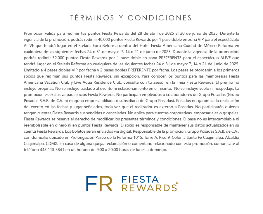 Fiesta Rewards Invita